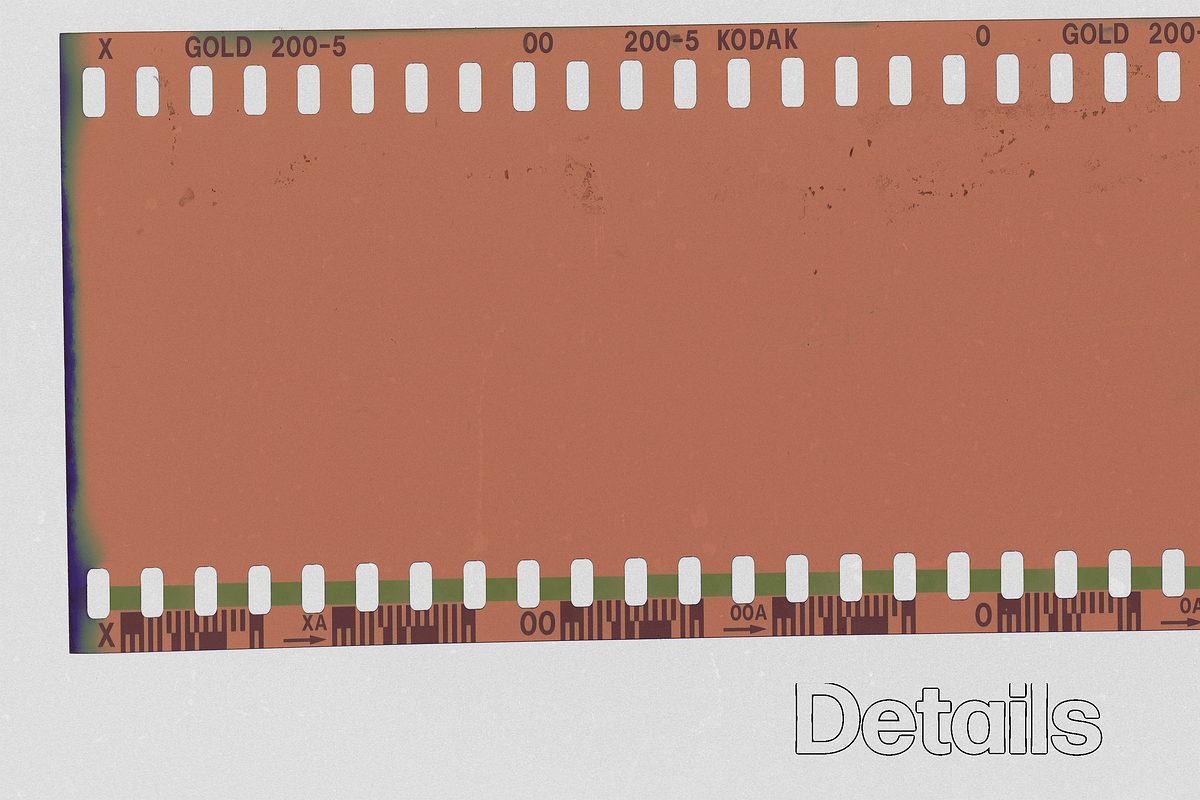 Scan and Negative Film Textures Pack