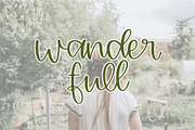 Wander Full, a Script Font by OnTheSpotStudio | Creative Market