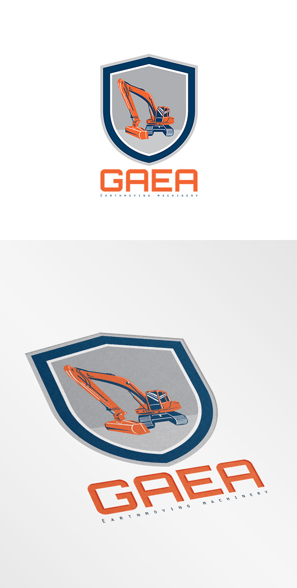 GAEA Excavations Logo, a Branding & Logo Template by patrimonio