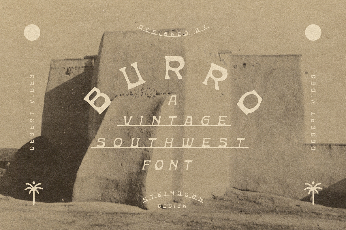 Burro Southwest Font