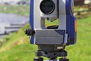 Modern electronic total station | Technology Stock Photos ~ Creative Market