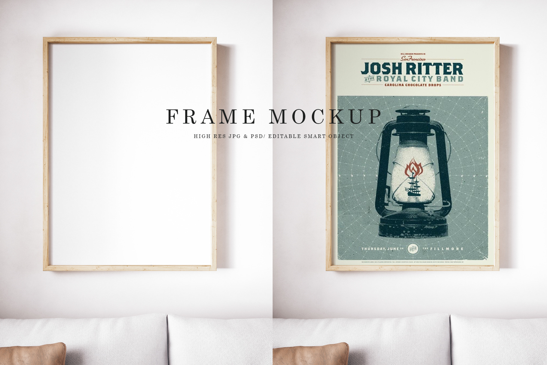 Frame Mockup, a Print Template by Best Pixels™