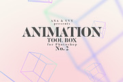 animated abstract shapes | logo, an Object Graphic by ana & yvy