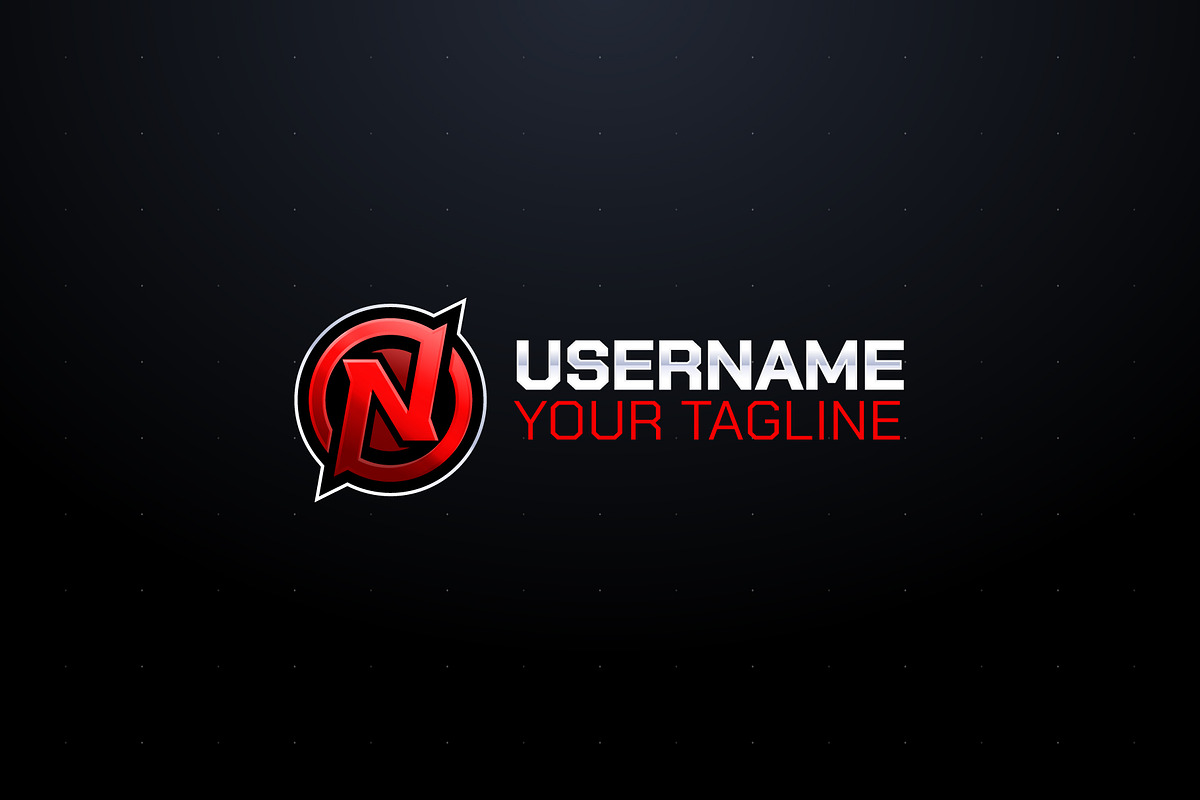 Initial Letter N Logo Gaming | Creative Market