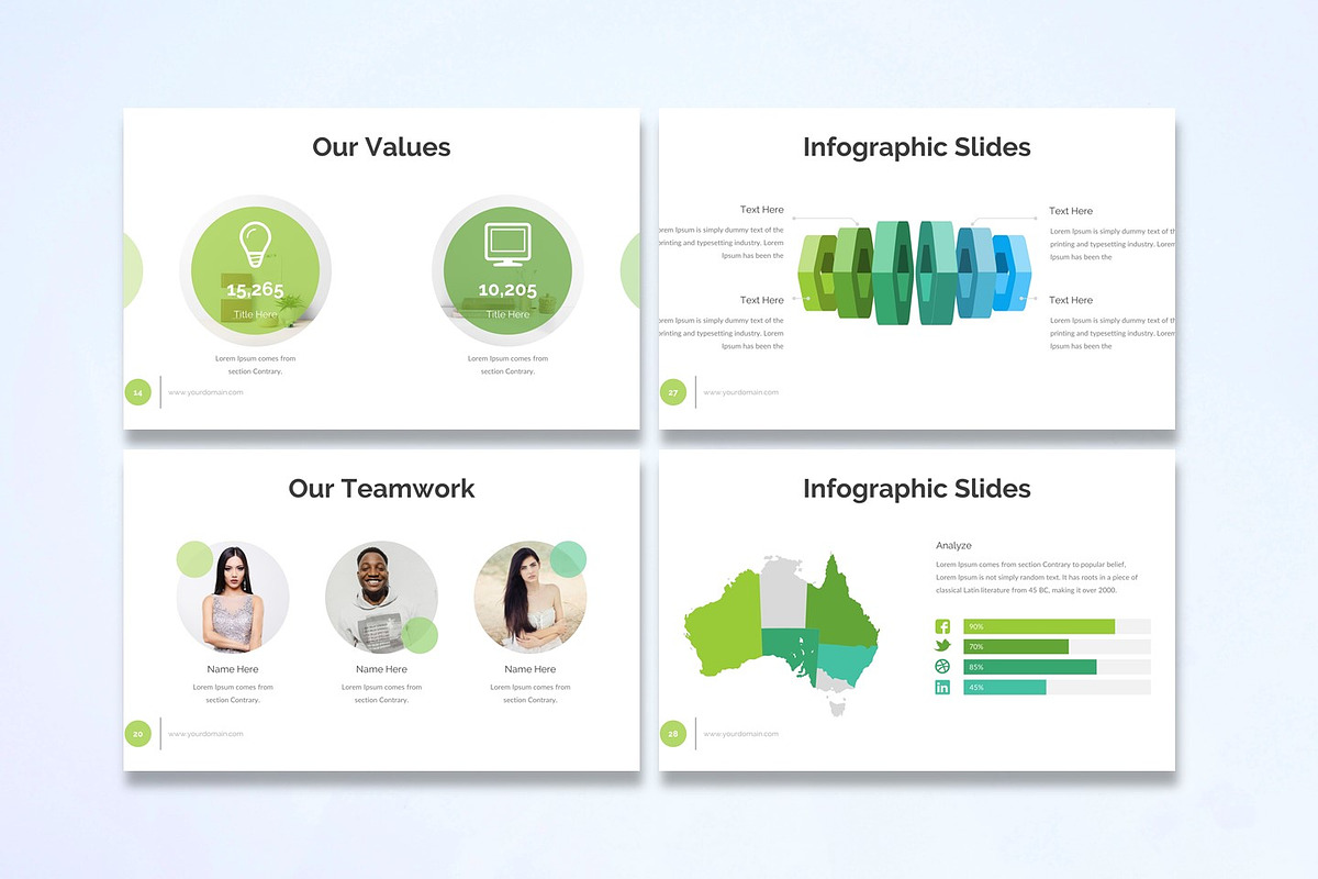 Fusion - Powerpoint Template, a Presentation Template by UnicodeID