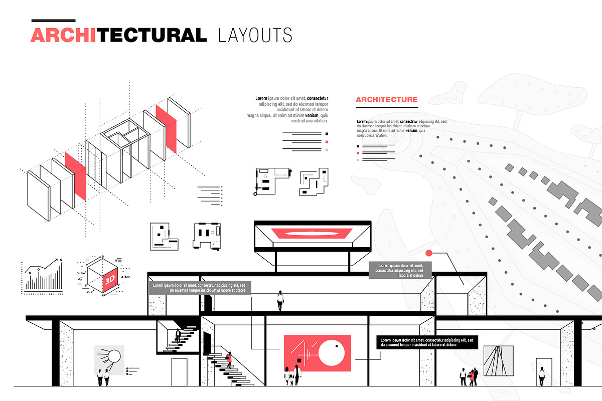 Architectural layouts, a Household Mockup by Vladimir Vihrev