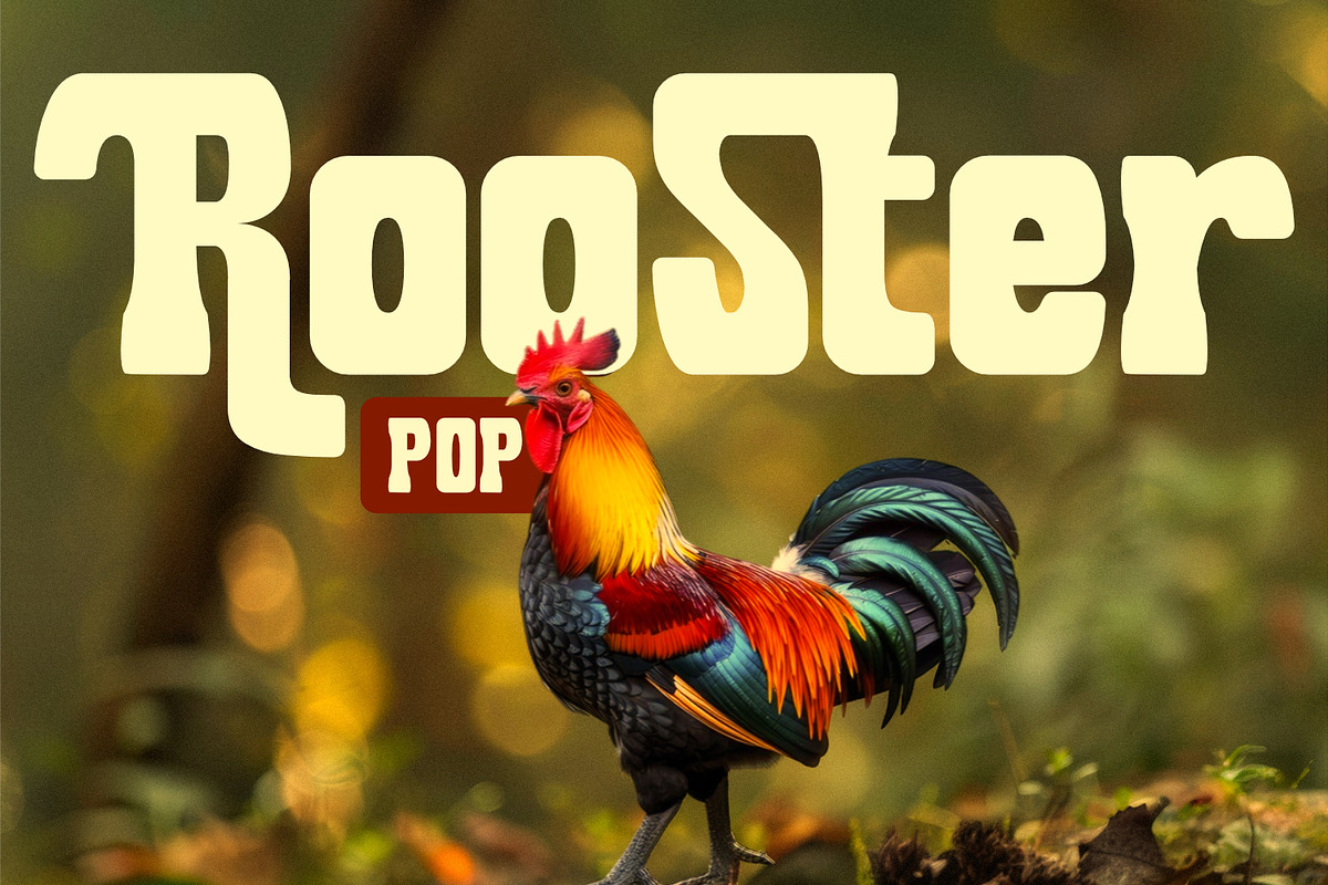 Migthyna - Retro Display Font, a Serif Font by Rishsketch