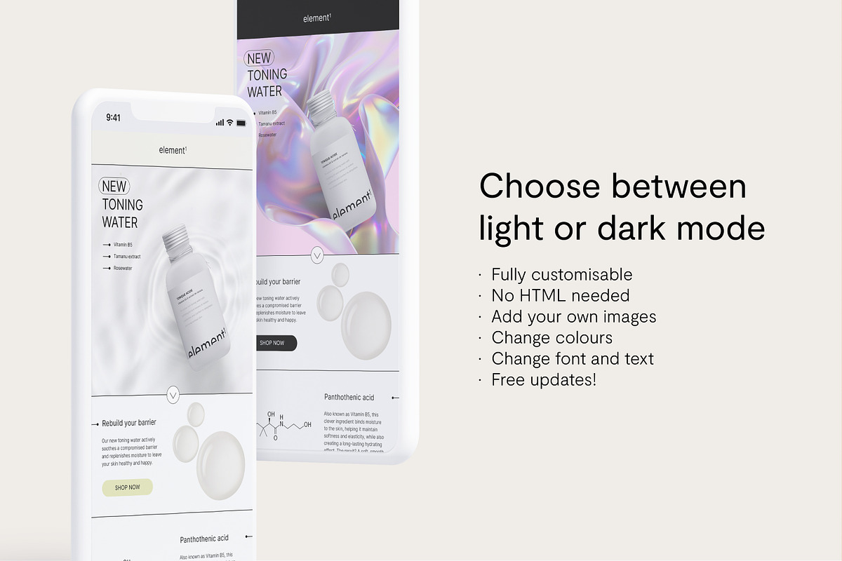 Element Modern Newsletter Templates