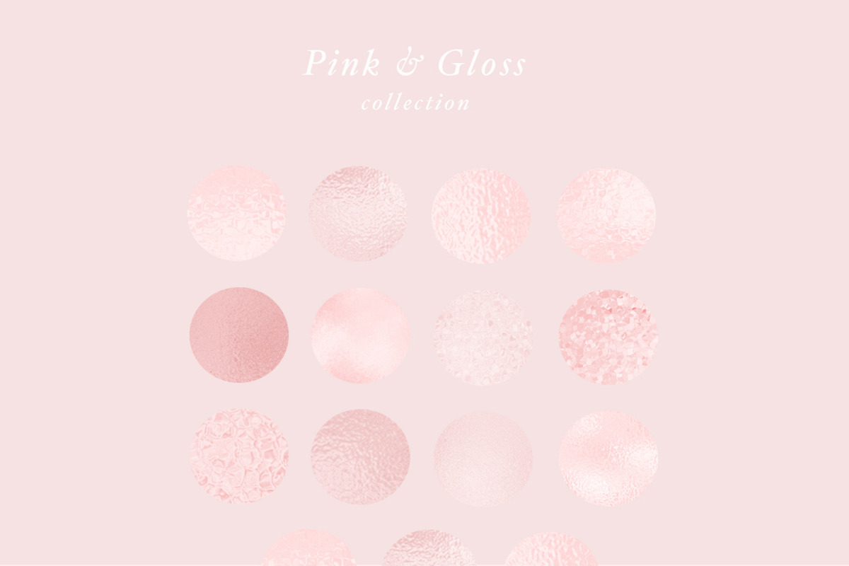 50 Gold & Blush Textures, a Texture Graphic by Laras Wonderland
