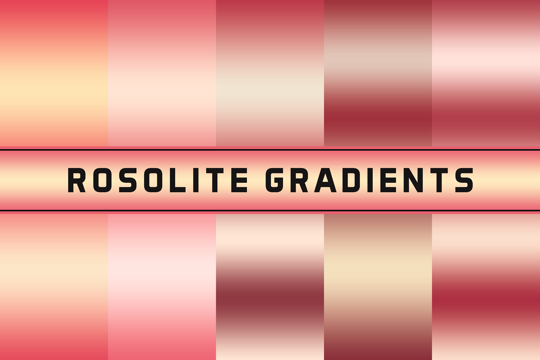 Rosolite Gradients | Creative Market