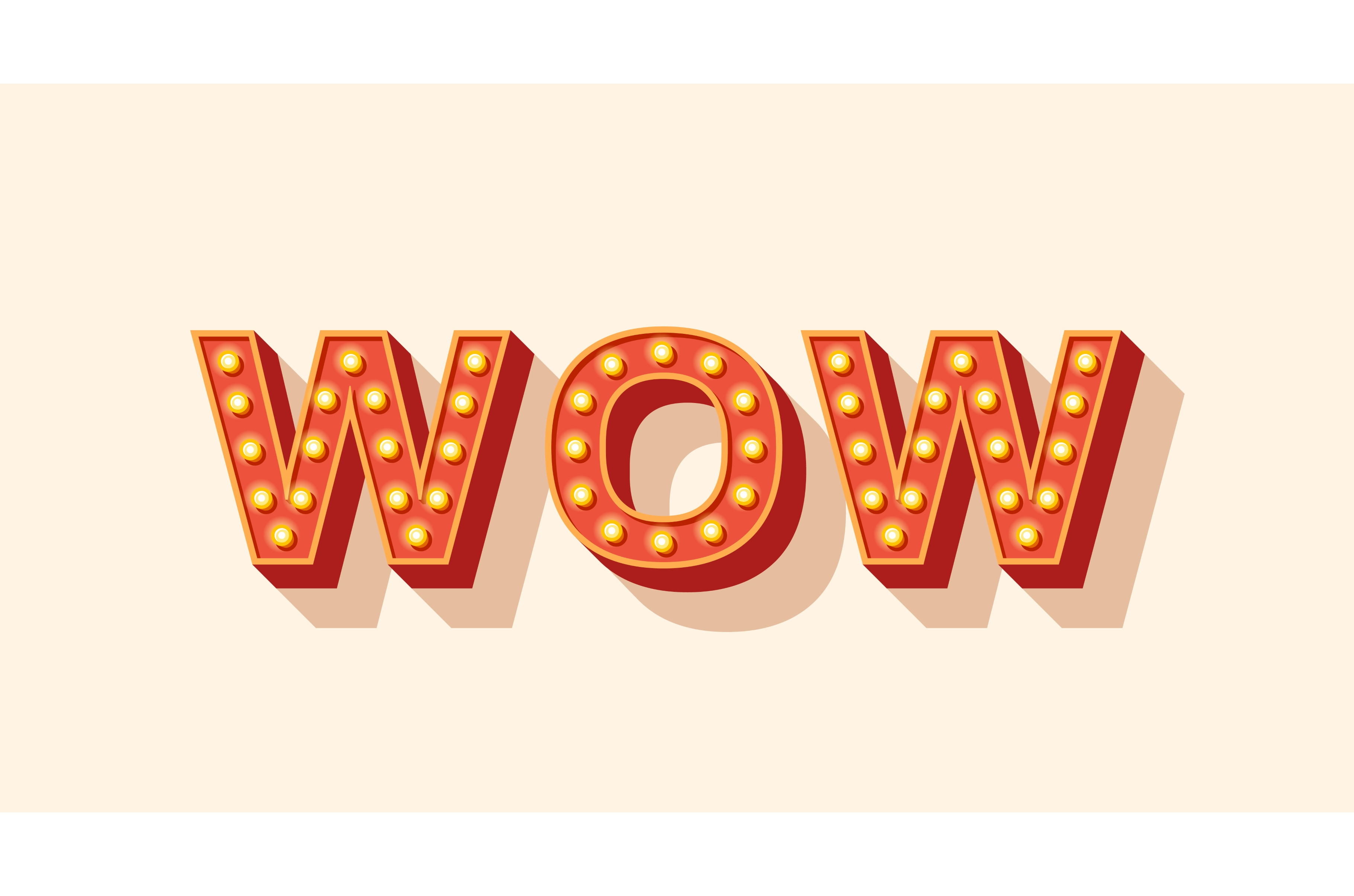 Wow vector icon | Decorative Illustrations ~ Creative Market