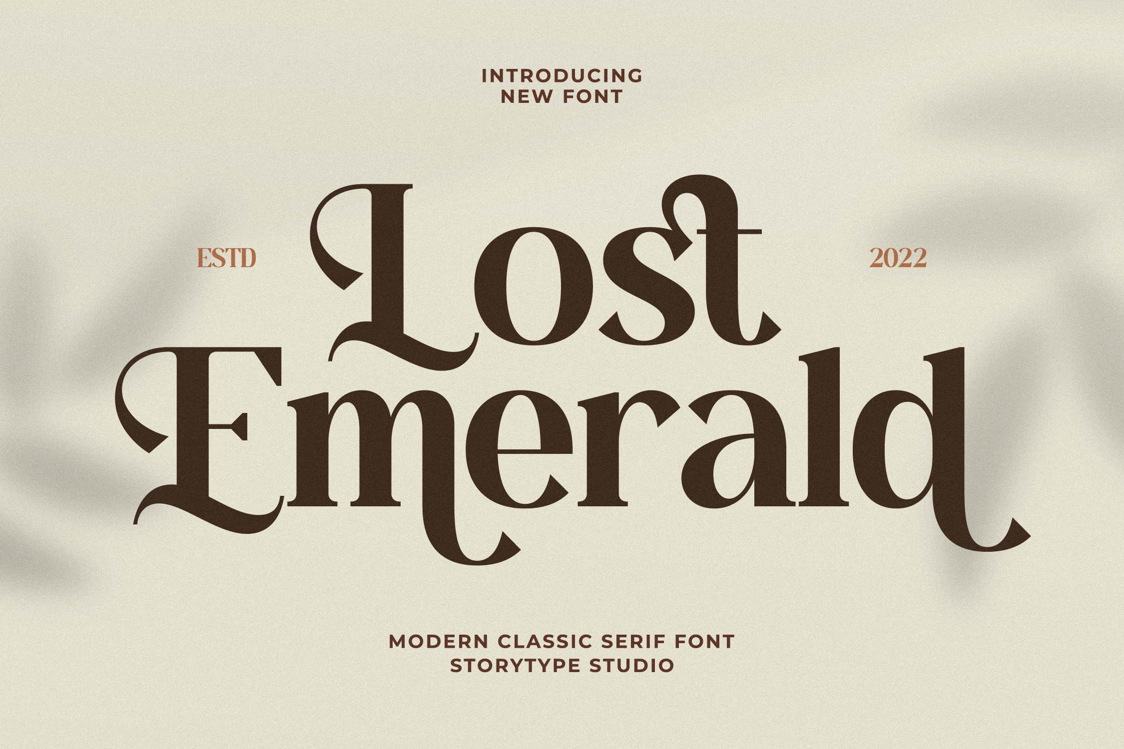 Lost Emerald Modern Classic Font, a Serif Font by Storytype Studio ...