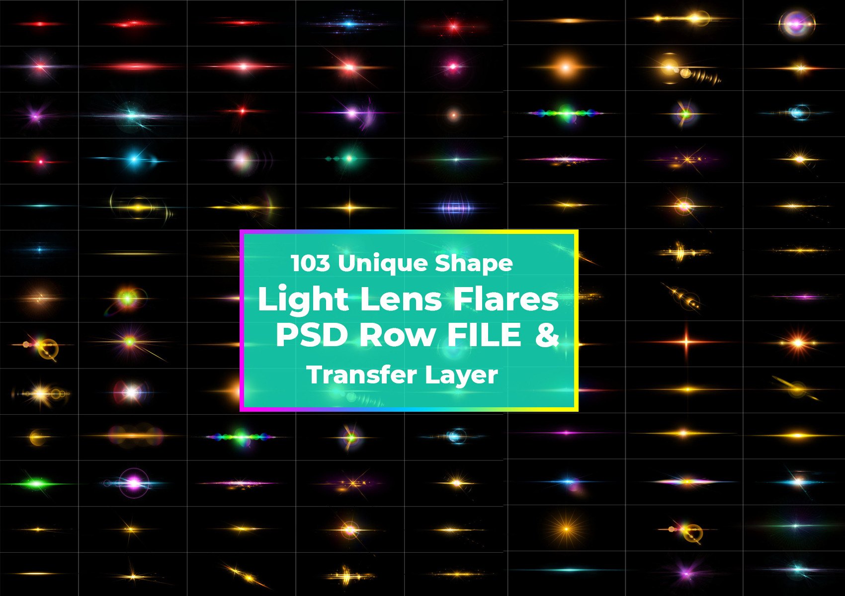 Lens Flares, a Layer Style Add-On by MRI STUDIO | Creative Market