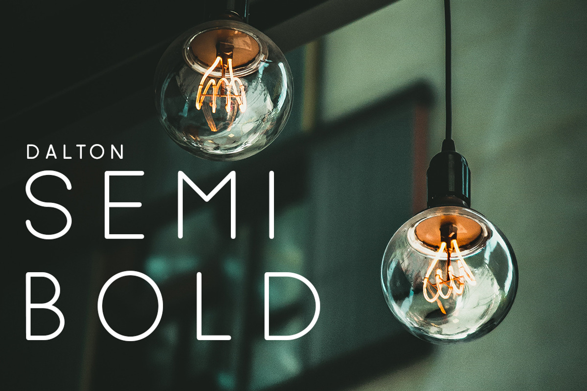 Dalton | A Sleek Rounded Font Family, a Sans Serif Font by Zone 6