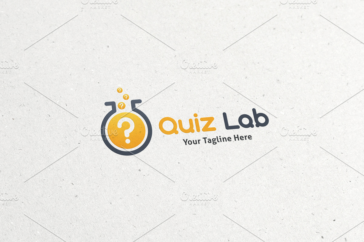 Quiz Lab Logo, a Branding & Logo Template by Martin-Jamez