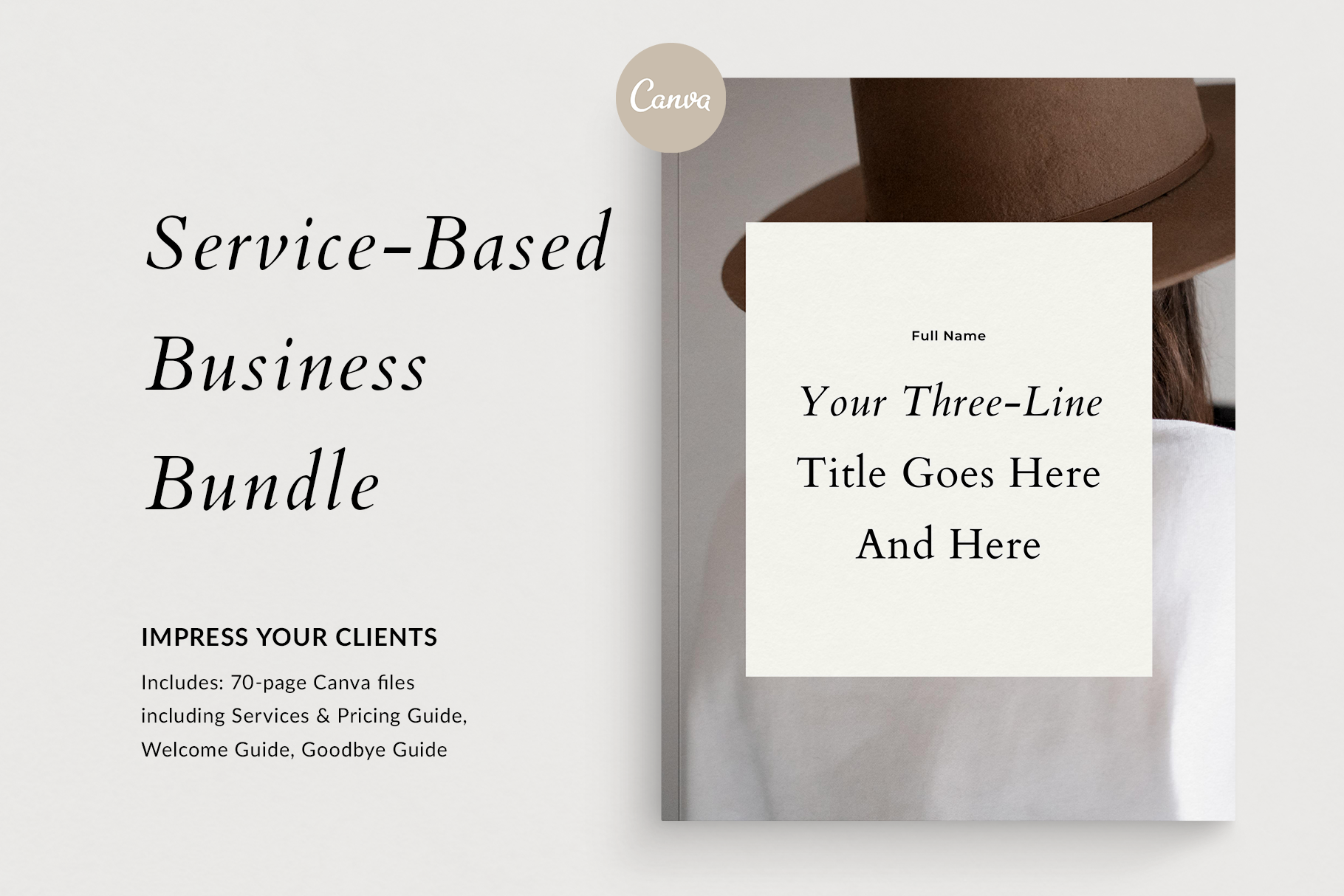 Service-Based Business Bundle, a Brochure Template by Ralony