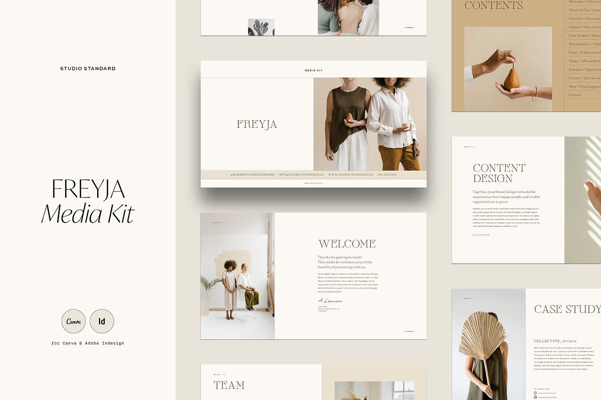 Freyja | Media Kit | Studio Standard