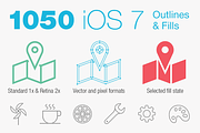 iOS 7 Tab Bar Icons by PixelLove.com, an Icon by PixelLove