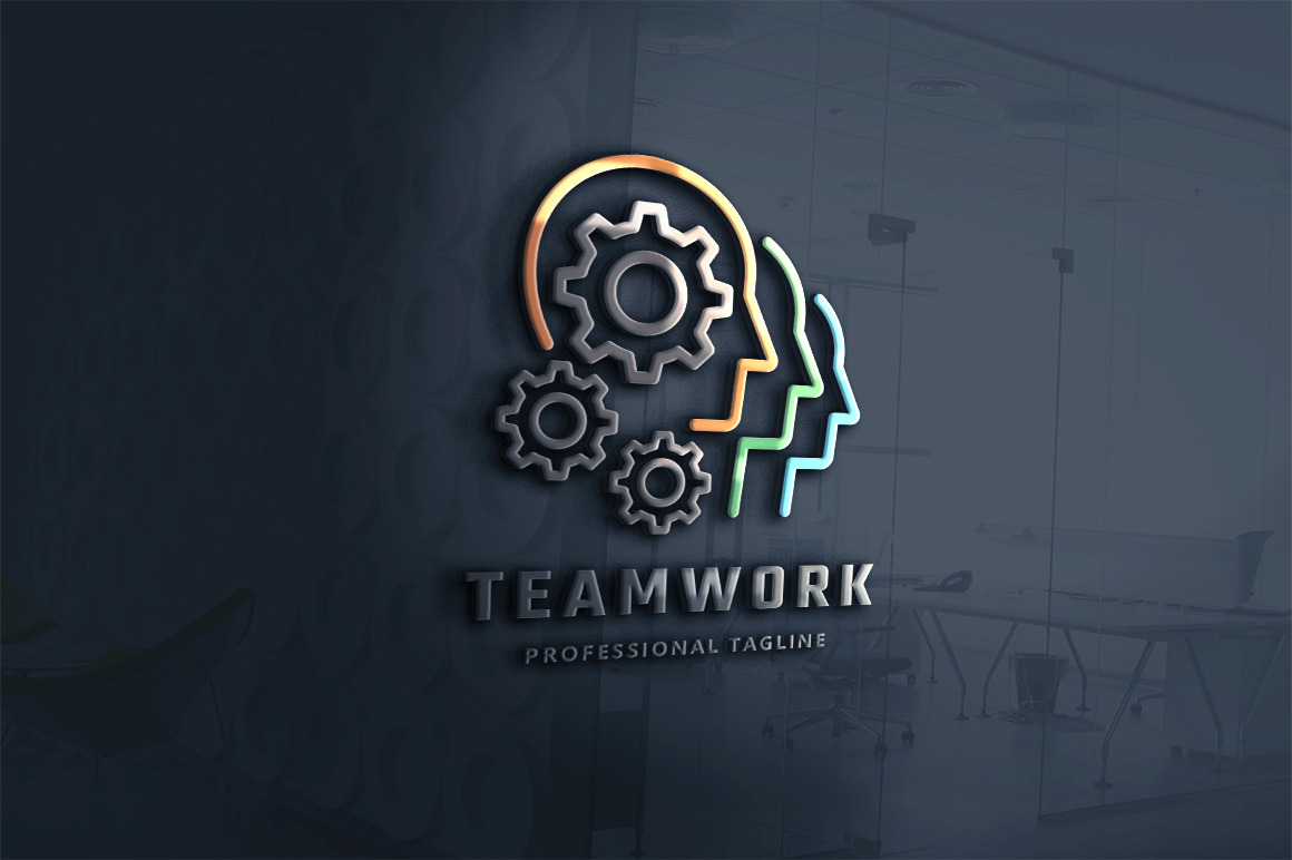 Team Work Logo, a Branding & Logo Template by Design_Planet