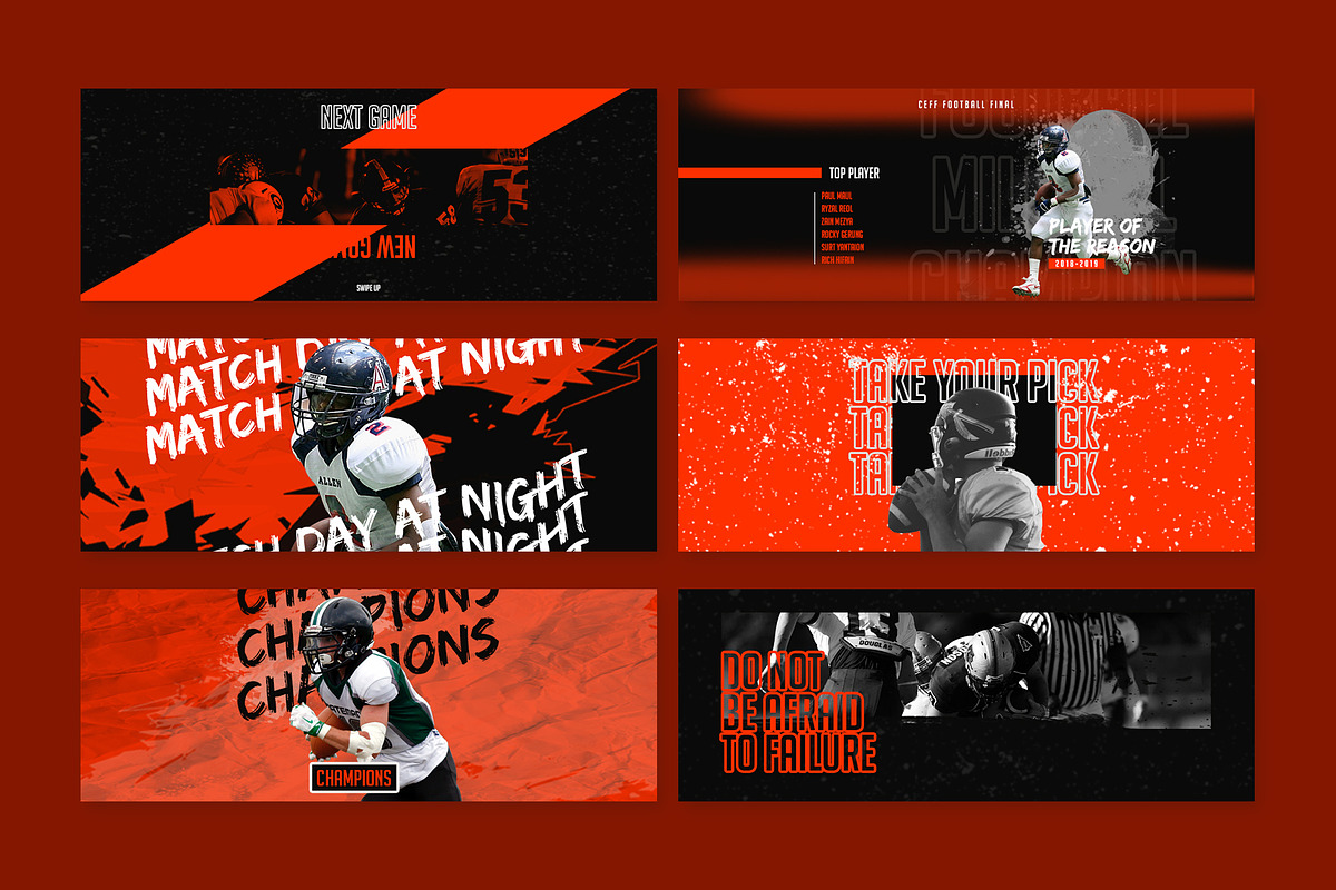 Sport Facebook Cover Templates, a Social Media Template by Azruca