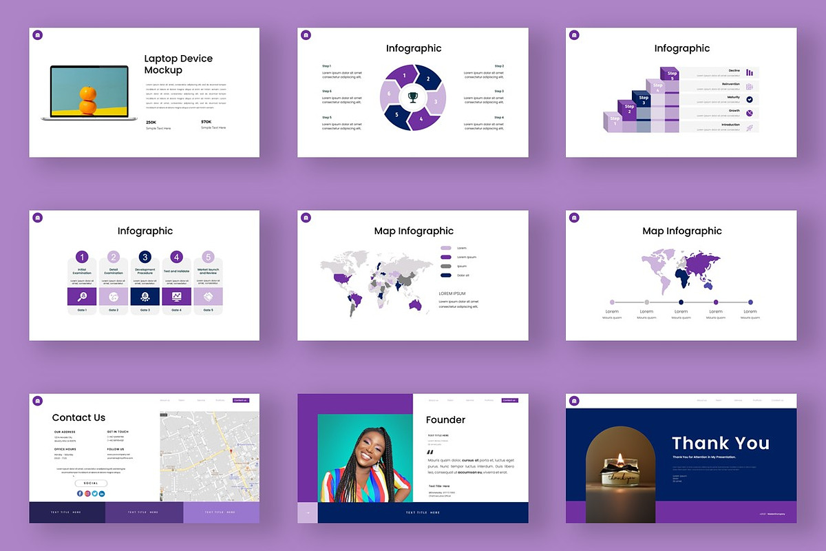MADANI - PowerPoint Template, a Presentation Template by kreatifreya ...