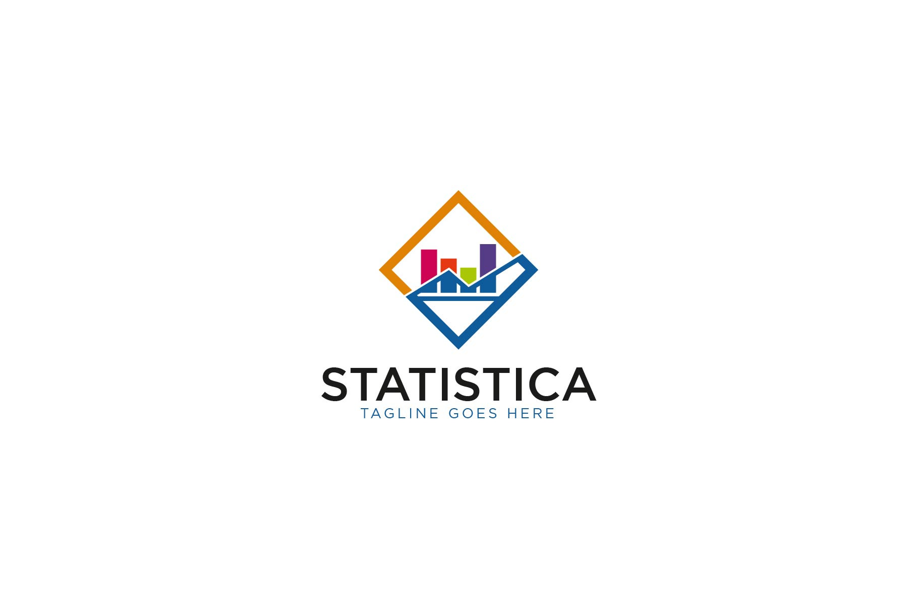Statistic Logo | Branding & Logo Templates ~ Creative Market