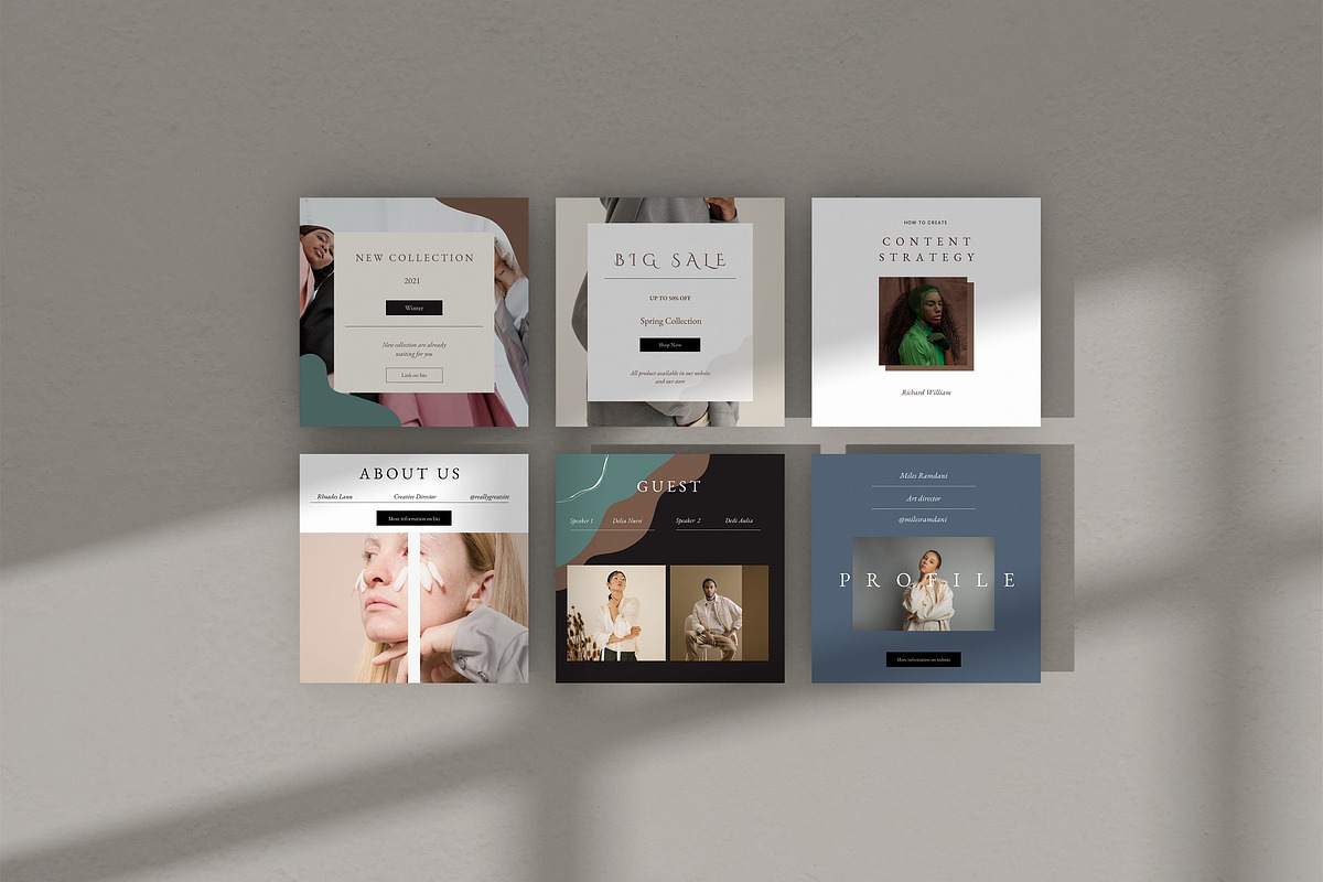CANVA | Camo Instagram Template, a Social Media Template by Dens ...