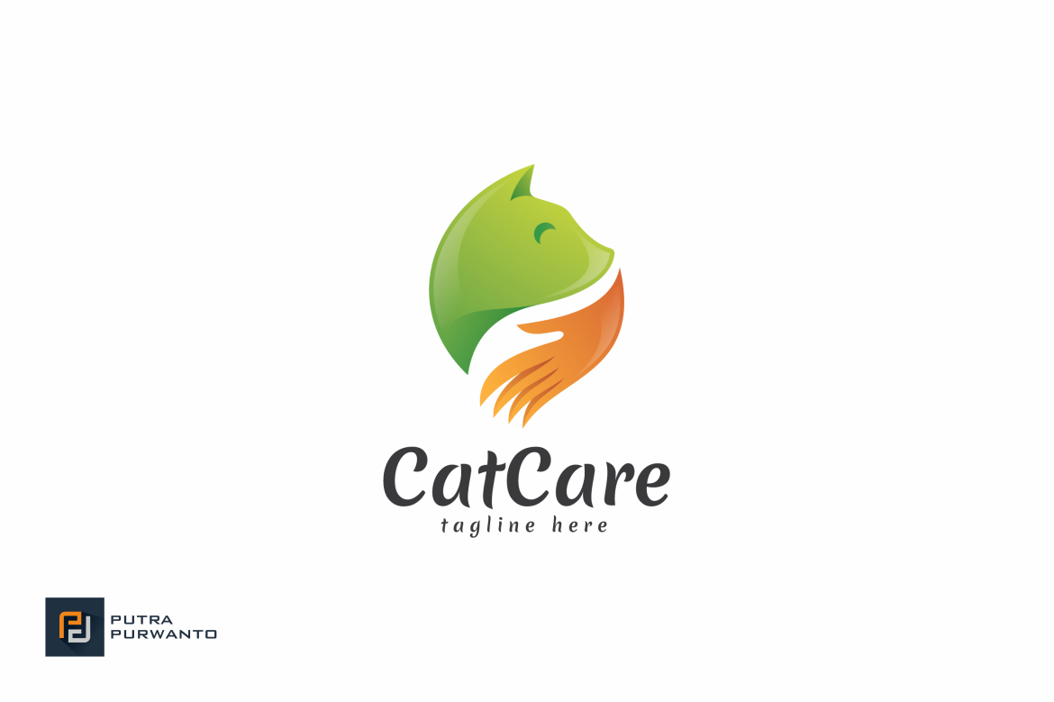 Cat Care - Logo Template, a Branding & Logo Template by putra_purwanto ...