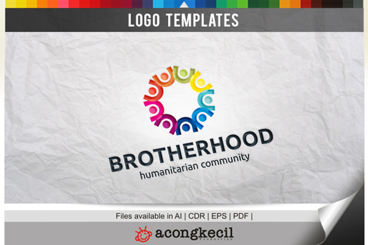 Brotherhood, a Branding & Logo Template by Acongraphic