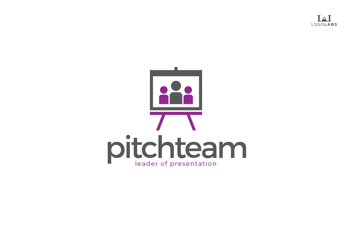 Pitch Team Logo, a Branding & Logo Template by LogoLabs