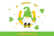 Cute Gnome St Patricks Day | Seasonal Illustrations ~ Creative Market