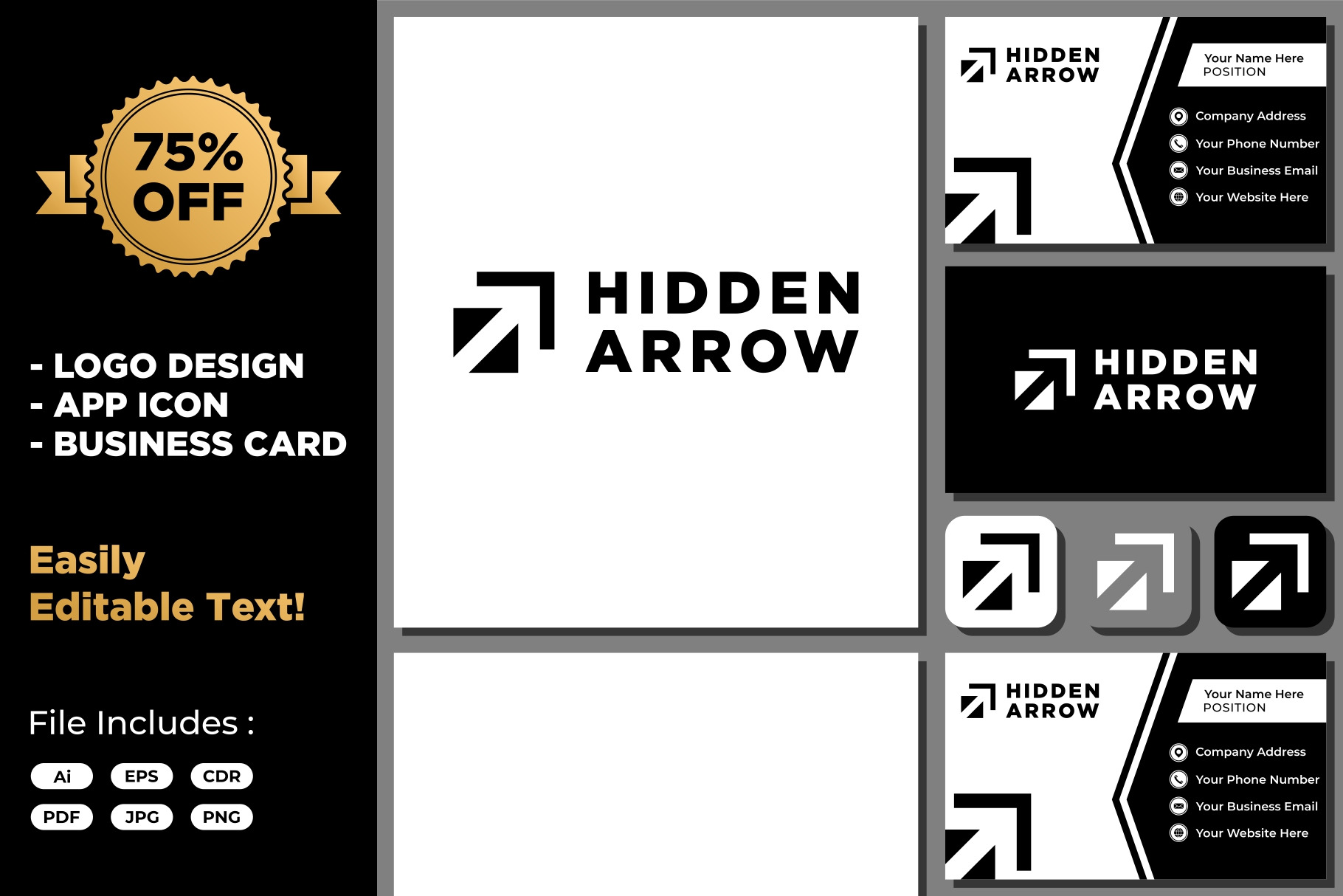 Arrow Startup Growth Success Logo, a Branding & Logo Template by sore ...