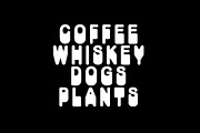 NOPE Font Family, a Sans Serif Font by Midnight Grim