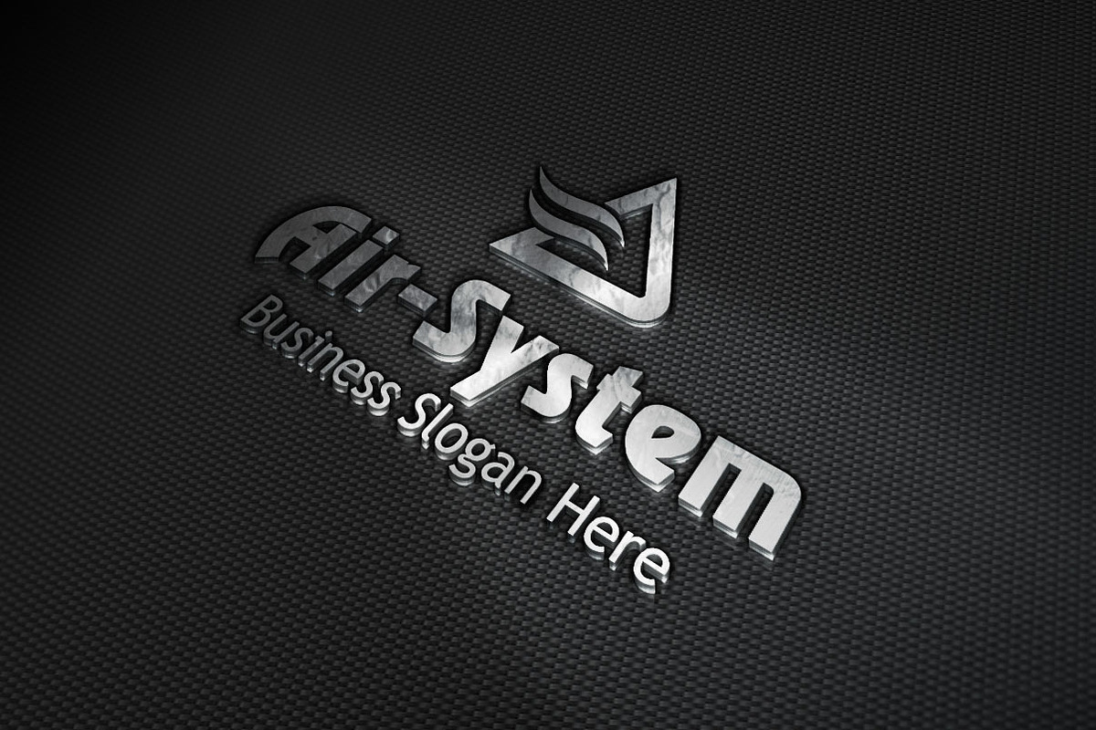 Air-System Style Logo, a Branding & Logo Template by BdThemes