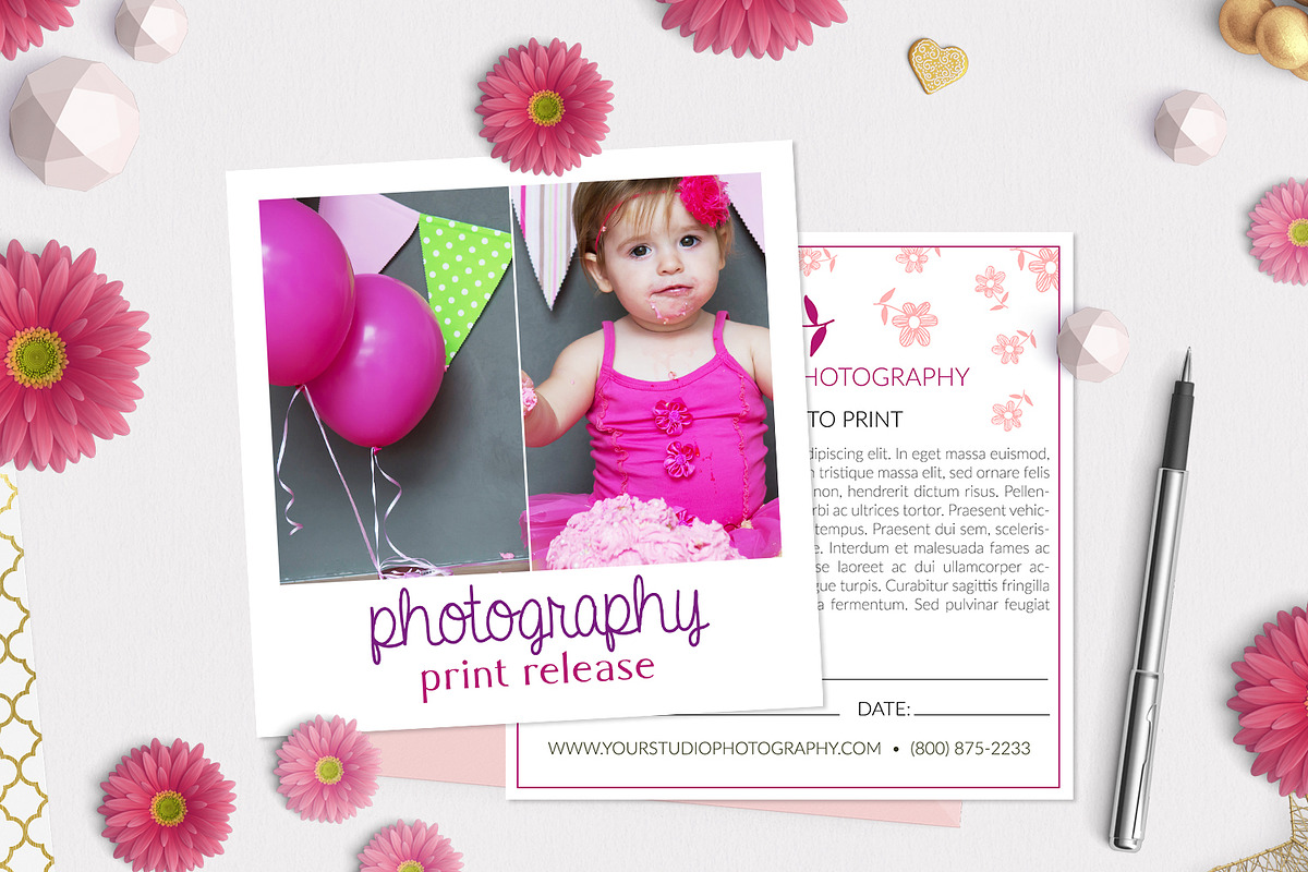 Print Release | Color Splash, a Business Card Template by Sleeklens