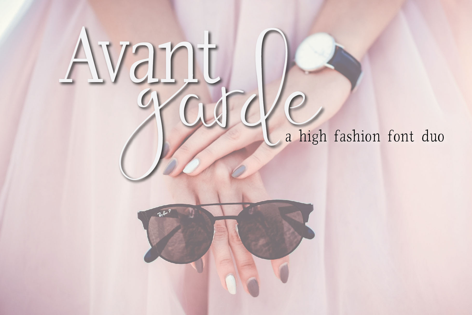 Avant Garde Font Duo, a Script Font by Lori Goree | Creative Market