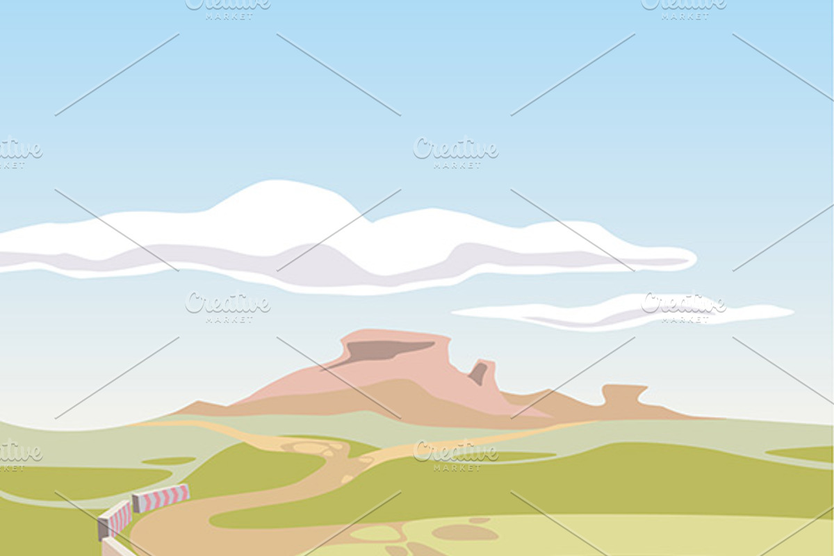 Snack Bar in a Desert, a Food Illustration by LEKS illustrations