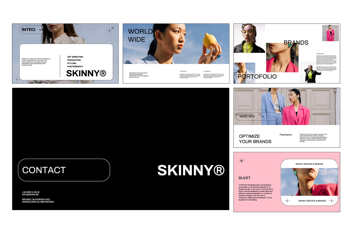 SKINNY Brand Guidelines GoogleSlides, a Presentation Template by Identy ...