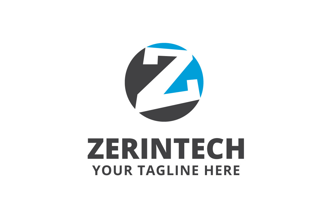 Zerintech Logo Template, a Branding & Logo Template by Logo20