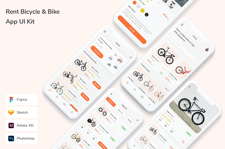 Subway & Metro App UI Kit, an UI Kit Template by Betush