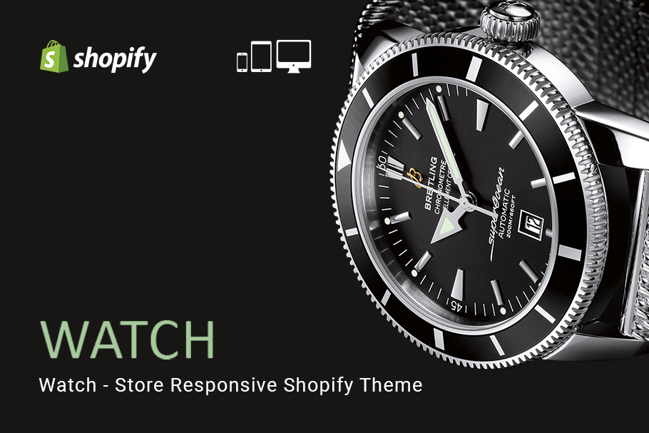 Watch Store Responsive Shopify Theme, a Shopify Template by ThemeTidy ...