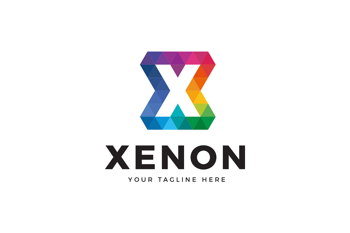 Xenon Letter X Logo, a Branding & Logo Template by ehaezer