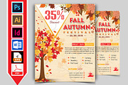 Autumn Fall Flyer Template Vol-03, a Flyer Template by Imagine Design ...
