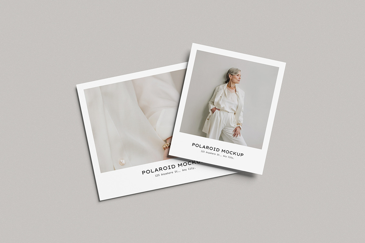 High Quality Polaroid Mockup, an Advertising Mockup by swsi-studio