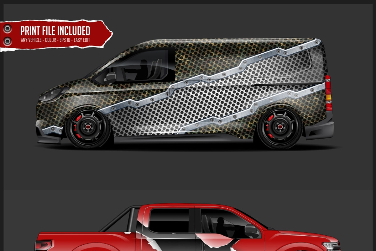 Vinyl Car wrap design, a Technology Illustration by Car Wrap design ...