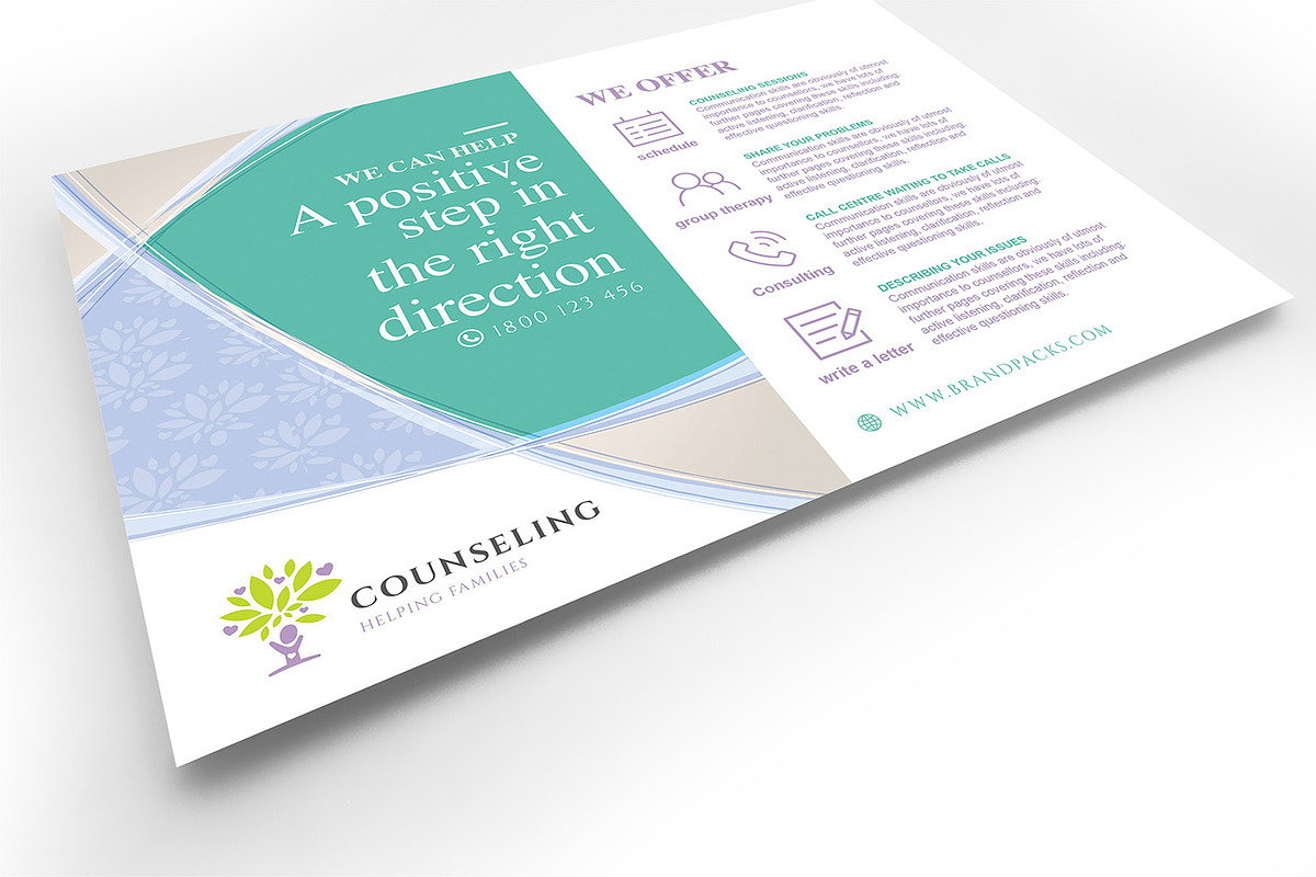 Simple Corporate Flyer Template, a Flyer Template by BrandPacks