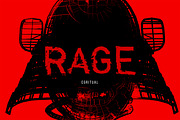 Rage text effect, a Layer Style Add-On by Graphicshop