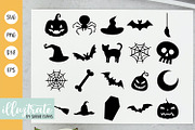 Halloween SVG Cut File Vector DXF, an Illustration by illuztrate