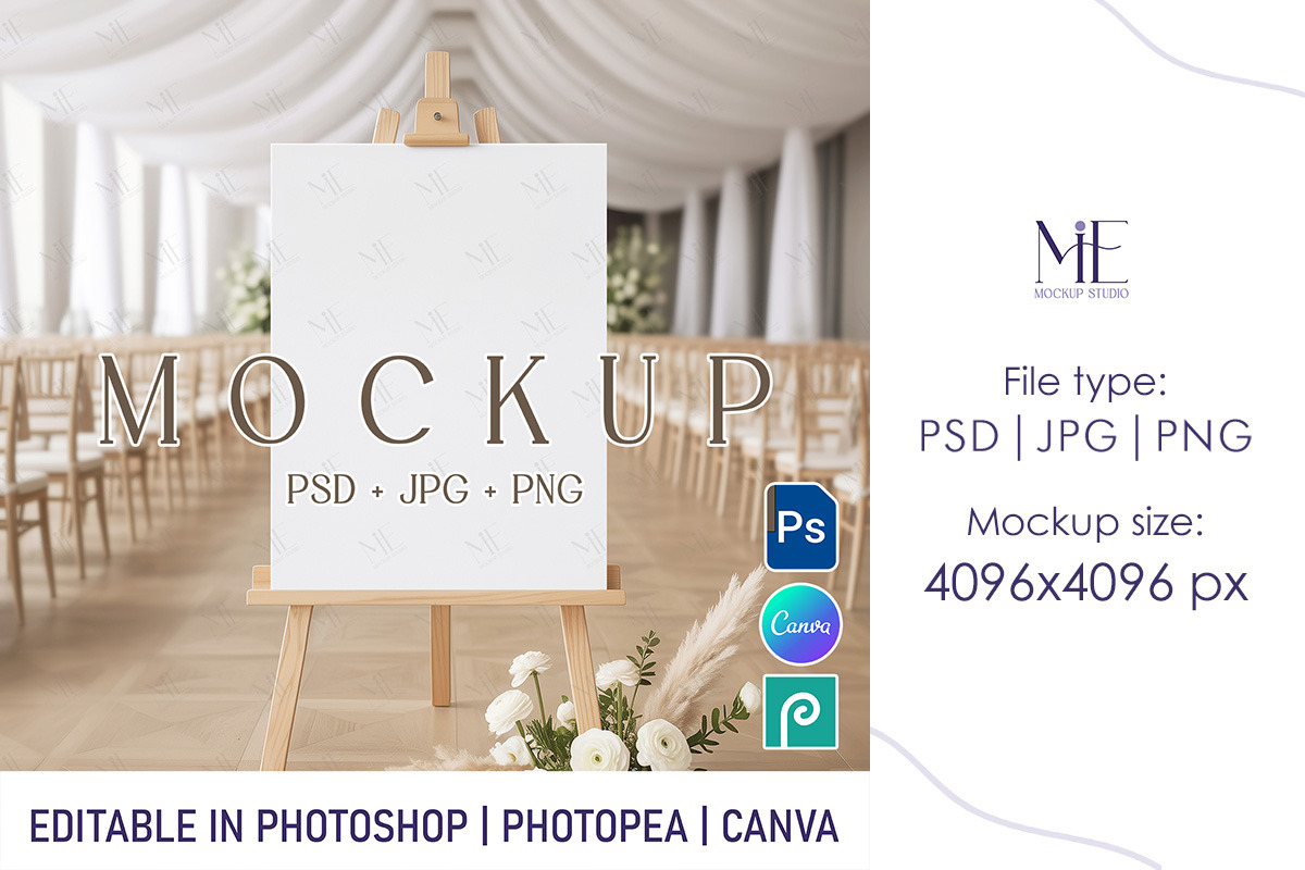 18x24 Ceremony Poster Canva Template