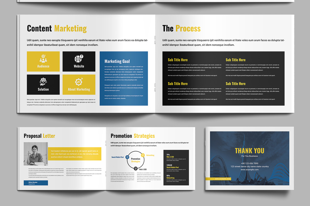 Creative Proposal Design Layout | Creative Market